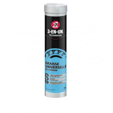 33094/10 - 3 EN 1 GRAISSE UNIVERSELLE TUBE 400G | Équipement de garage